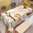 Eucharistic Altar Tablecloth Featuring Dove Cross Print Table Cover ...