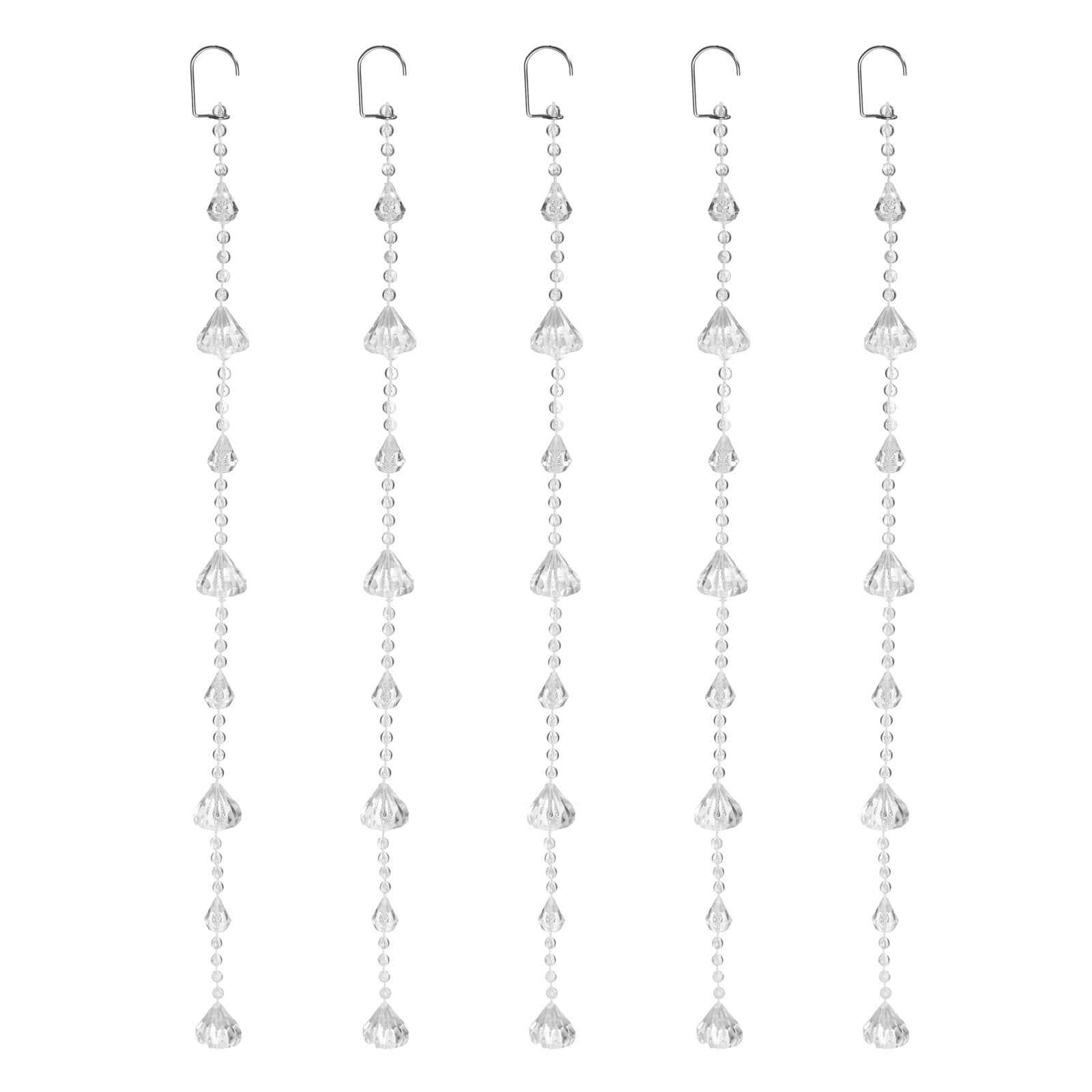 Click here for Unique Bargains 5 Pcs Acrylic Crystal Garland Stra... prices