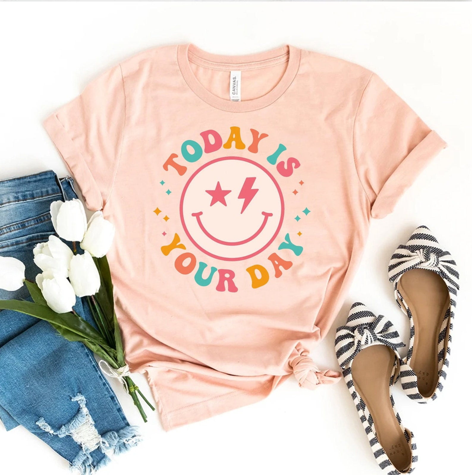 Today Is Your Day T-shirt Inspirational Shirt Mental Health Top Teacher ...