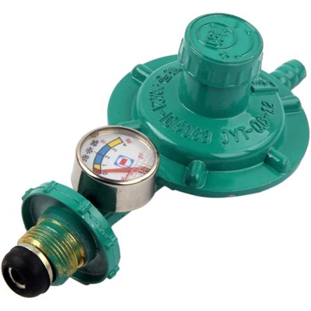 Propane Tanks Gas Regulator with Pressure Gauge Manometer for BBQ ...