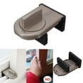 Adjustable Door/Window Lock Stopper, Rubber Covered, Pack of 2 ...