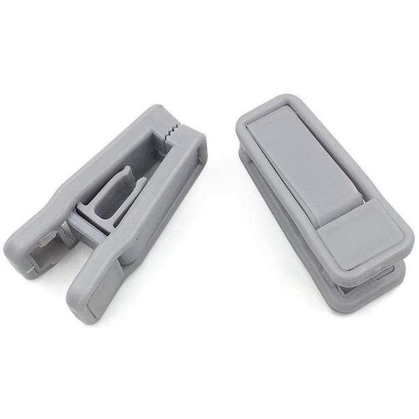 Clips para colgar ropa con clip de dedo delgado de plástico (20 piezas ...