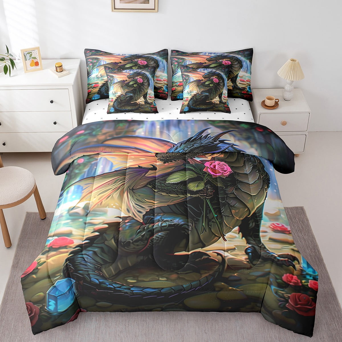 Click here for Yst 3d Dragon Bed In A Bag Magical Animal Toddler... prices