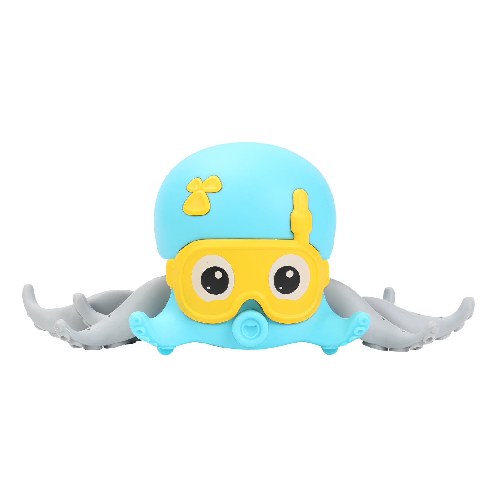 Onever Octopus Bath Toy Educational Amphibious Bathing Octopus Cartoon ...