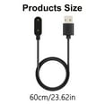 60CM Charging Cable Cord Male Female Smartwatch Charging Cord USB Power ...