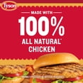 Tyson Cheddar & Bacon Chicken Burgers, 20 oz (Frozen, Fully Cooked ...