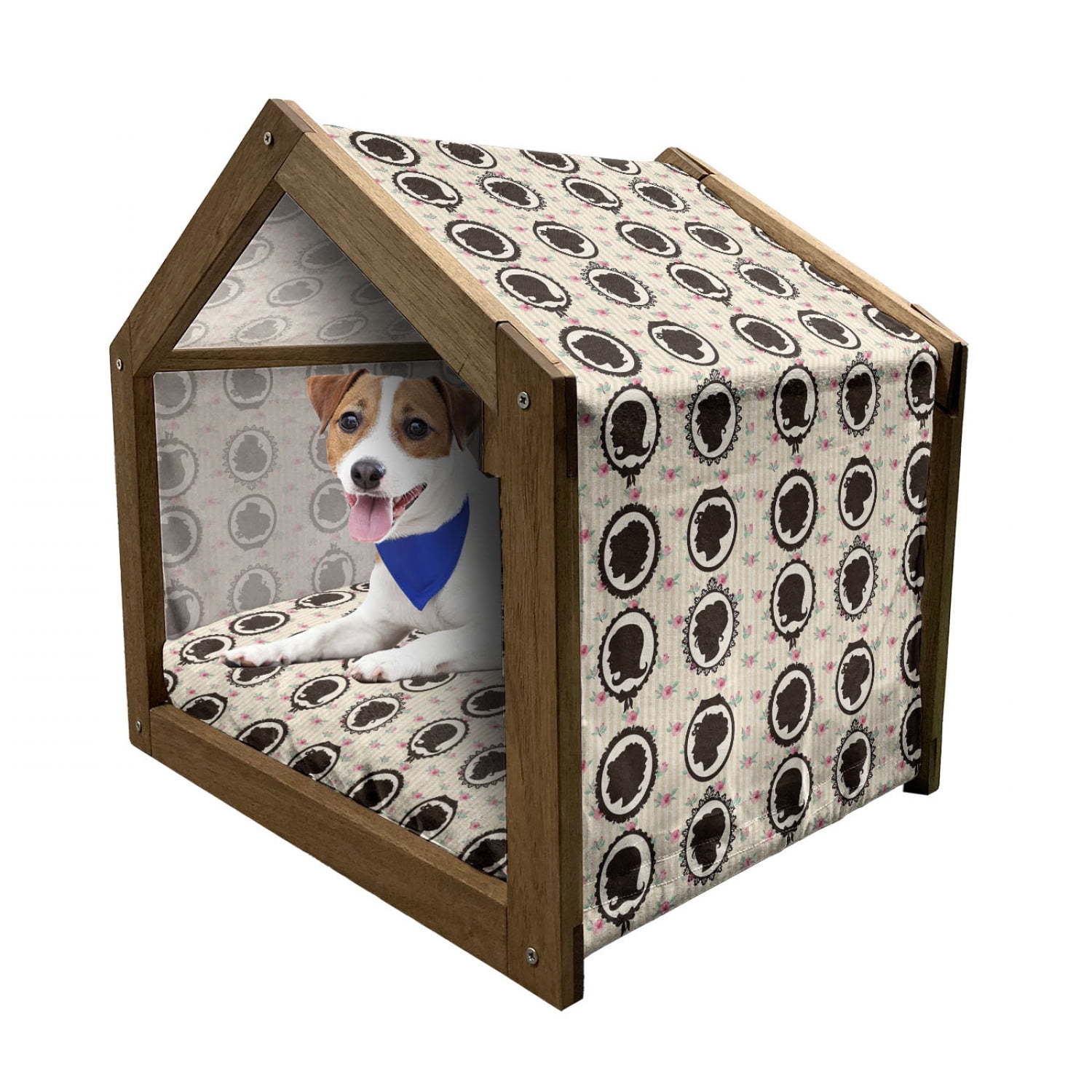 Vintage Woman Pet House, Vintage Women Silhouettes on Romantic ...