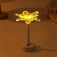 Acrylic 3D LED Night Light Set – 4PCS Shaped Warm Lamp for Bedroom ...