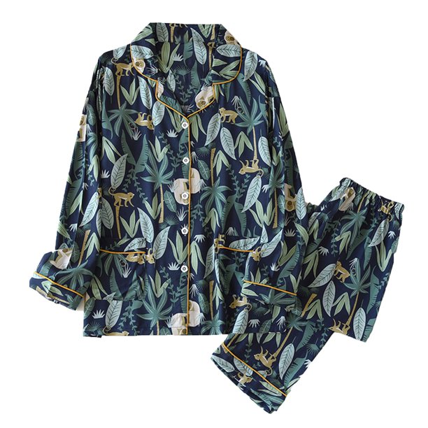 jovati 2 Pieces Womens Pajamas Sets Cotton Pyjama Womens Pajamas ...