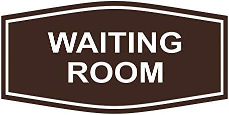 fancy waiting room sign(dark brown)-small - Walmart.com