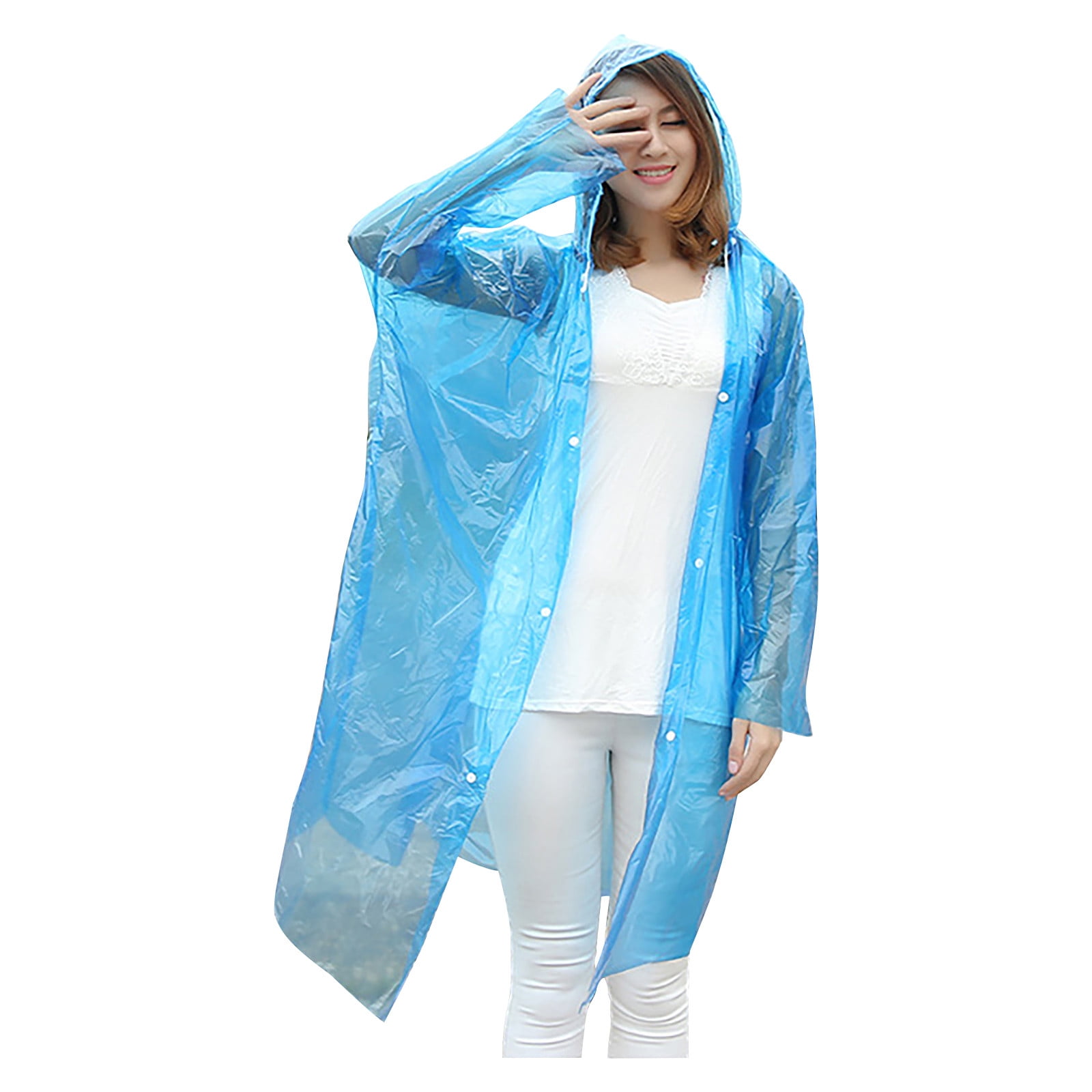 Fridja Disposable Raincoat Adult Raincoat Outdoor Travel Hiking ...