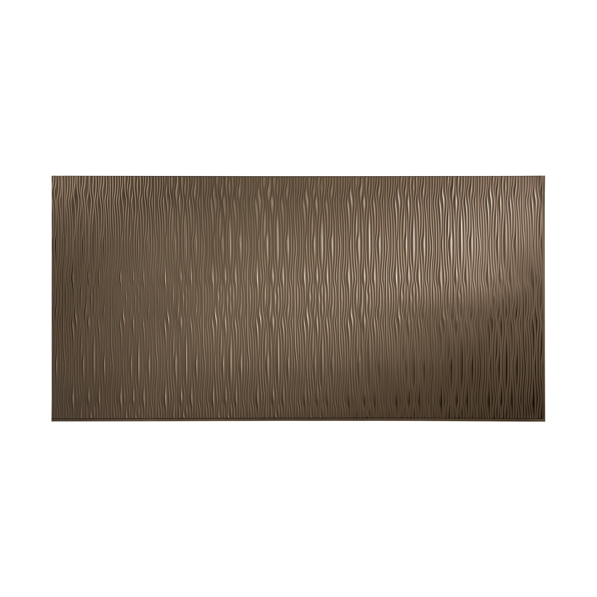 Fasade - Waves Vertical Argent Bronze Decorative Wall Panel - Fast and ...