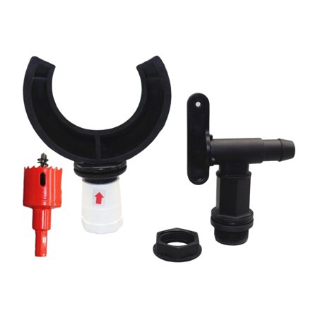 GROWTH TANK DIY Rain Barrel Diverter and Parts Kits ,Rainwater ...