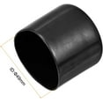 10pcs Rubber End Caps Vinyl Round End Cap Cover Screw Thread Protectors ...