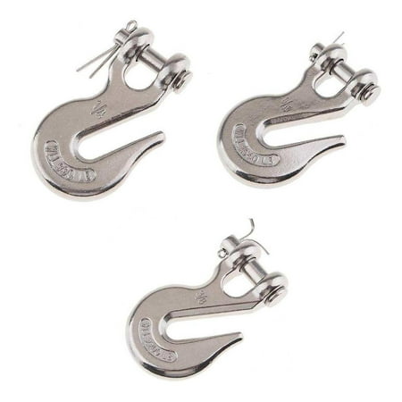 NETSENG Baoye Stainless Steel U Shaped Clip Grip Chain Hook,316 ...