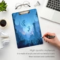 Acrylic Writing Board Gold 12.5*9 Inch Clipboards Transparent Acrylic ...