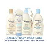 Aveeno Baby Nourishing Tear-Free Gentle Wash & Daily Shampoo with ...