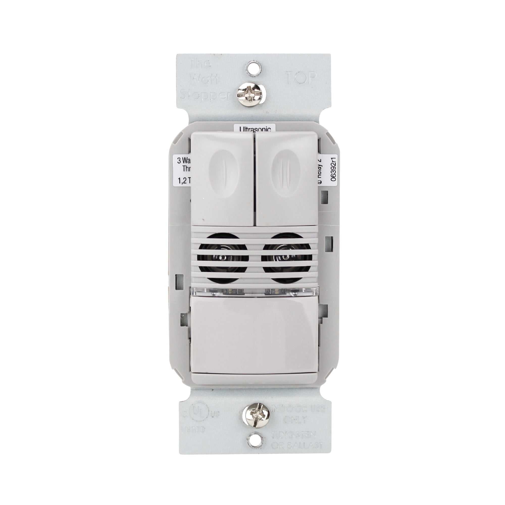 WattStopper DW-200-G Dual Tech Wall Switch Occupancy Sensor, 800/1200W ...