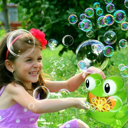 Kids Lovely Bubble Maker Automatic Frog Bubbles Machine | Walmart Canada