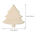 Tree Wooden Christmas Wood Cutouts Crafts Ornaments Trees Cutout Blank ...