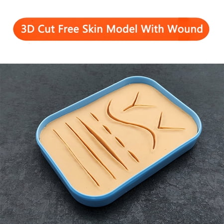 Coiry Surgical Suture Skin Wound Practice Model Silicone Acupuncture ...