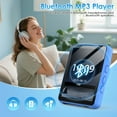 Fohil MP3 Player Bluetooth, 64GB 2.4 Inch Touch Screen Portable MP3 ...