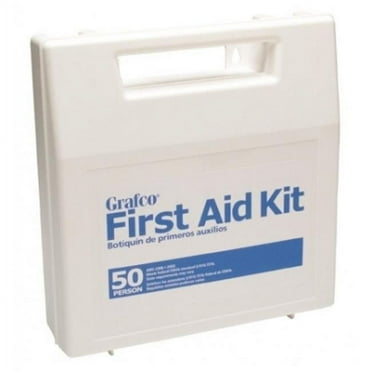 Deluxe Hard-Shell Foam First Aid Kit - 121 Piece - Walmart.com