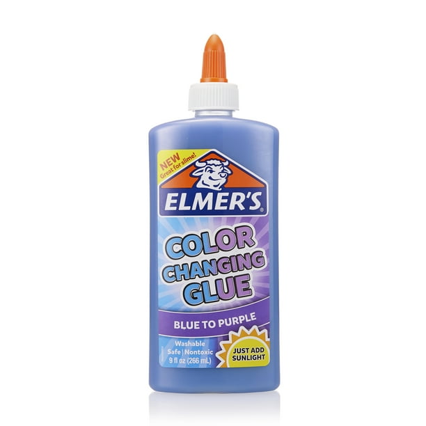 Elmer's Color Changing Liquid Glue, Blue, 9 oz. - Walmart.com - Walmart.com