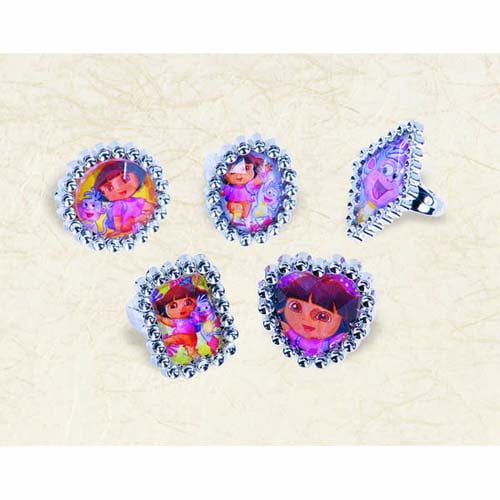 Printed Jewel Ring | Dora the Explorer Collection | Party Accessory ...