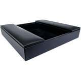 Classic Black Leather Enhanced Conference Room Organizer - Walmart.com