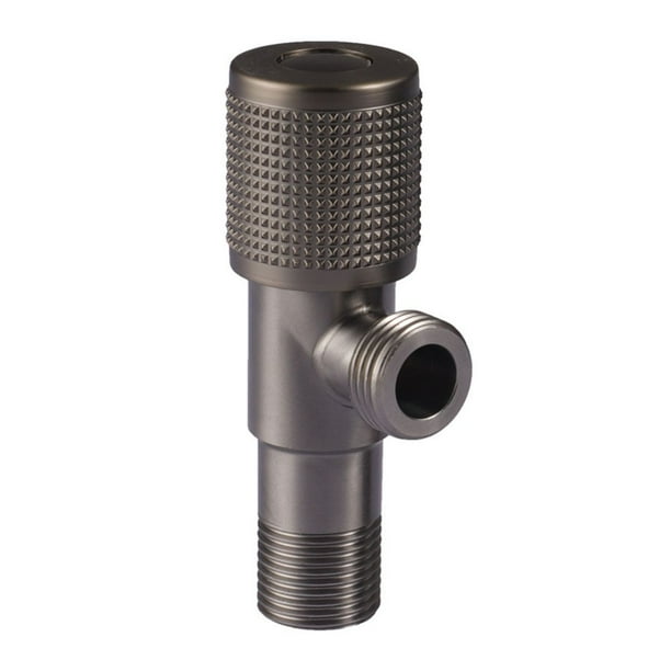 Lefu Stainless Steel Angle Valve Triangular Water Stop Valve All Copper ...