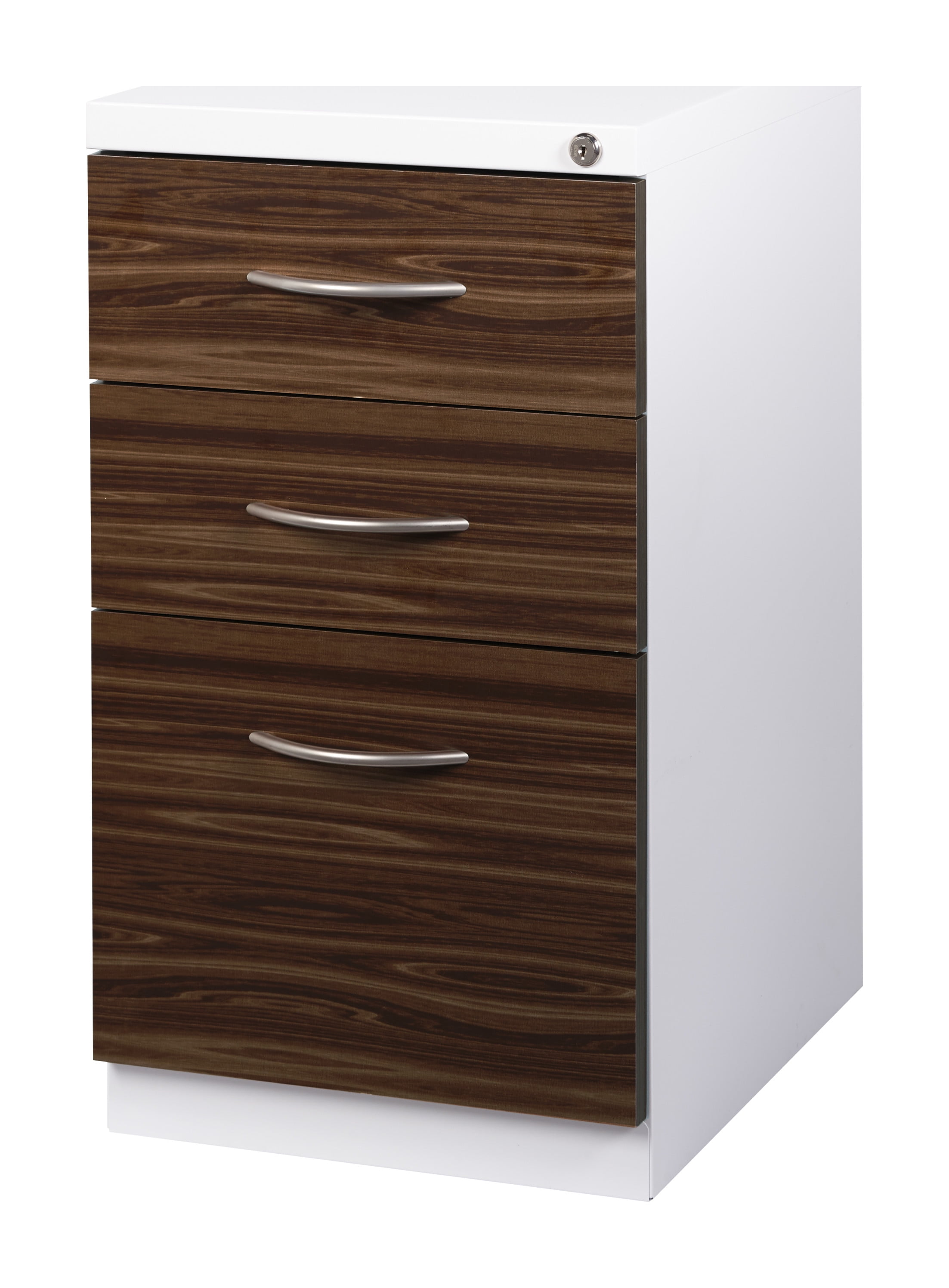 Hirsh 20" Deep Mobile Pedestal File Cabinet 3 Drawer Box-Box-File with ...