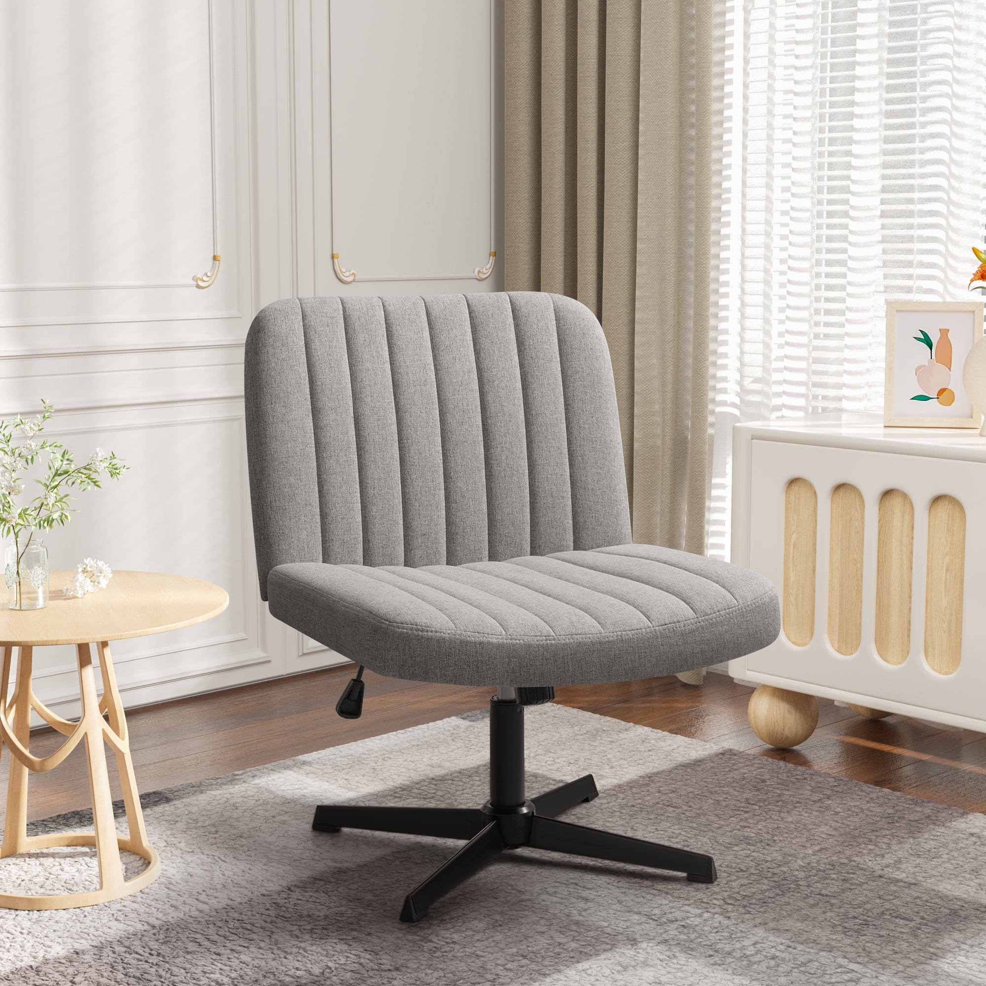 Click here for Homall Office Desk Chair Armless Swivel Vanity Cha... prices