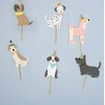 18Pcs Dog Party Cupcake Toppers Puppy Dog Party Decorations for Cute ...
