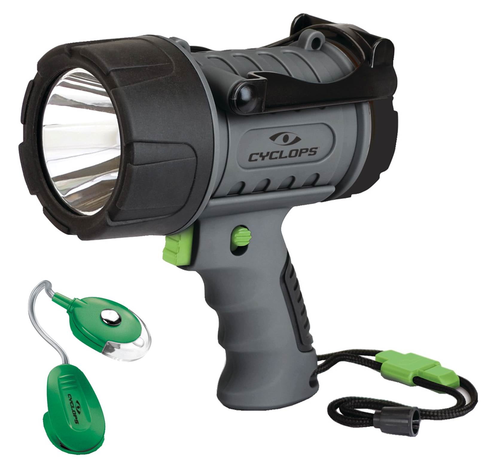 Waterproof Spotlight Rechargeable Cyclops 200WP 200 Lumen 918 ft Beam ...