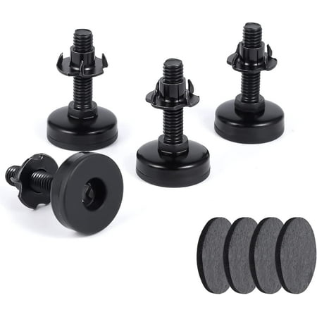 4 Sets Furniture Levelers, Heavy Duty Adjustable Table Feet Bulk Tall ...