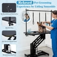 43.3"Hydraulic Dog Grooming Table for Pet,Heavy Duty Structural ...