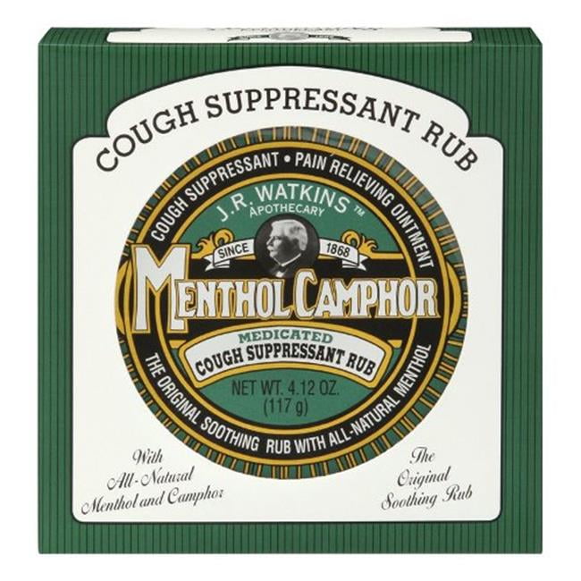 J.R. Watkins Menthol Camphor Menthol Camphor Ointment 4.12 oz - Walmart.com