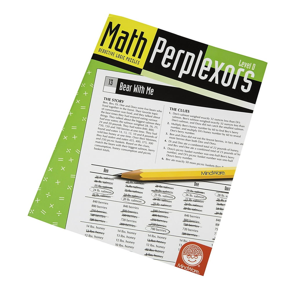 Math Perplexors: Level D, Fun and educational toys for children all ... Math Perplexors: Level D, Fun and educational toys for children all ...