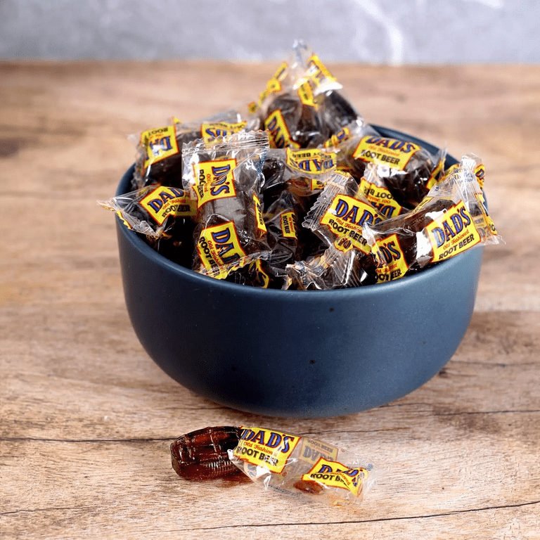 Dad's Root Beer Barrels Individually Wrapped Hard Candy 5 Pounds