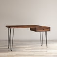 Jofran Nature's Edge Solid Acacia Desk with Drawer - Walmart.com
