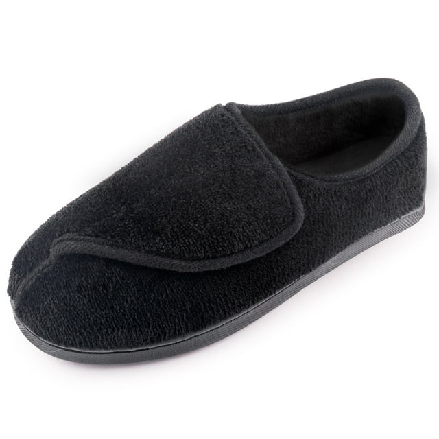 Women's Memory Foam Diabetic Slippers Arthritis Edema Adjustable ...