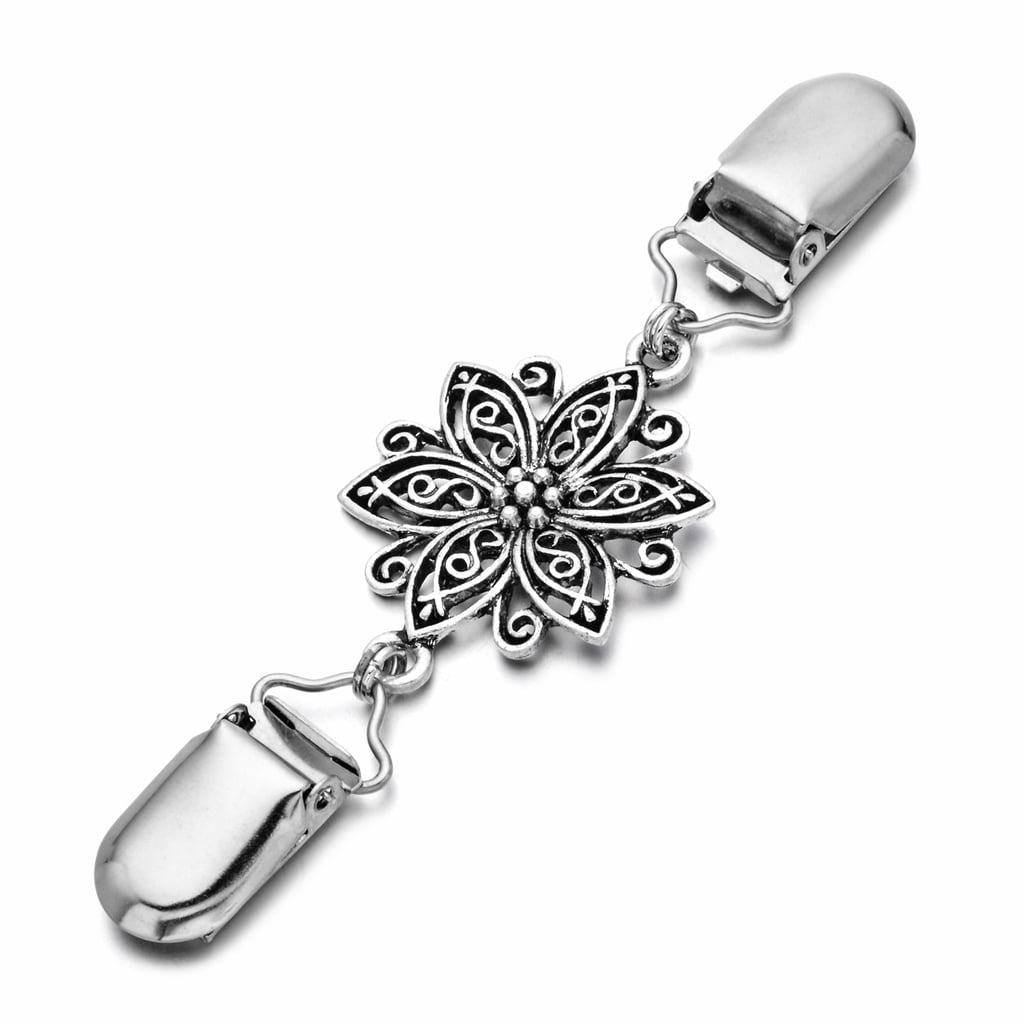 Retro Cardigan Clip Sweater Clip Women Filigree Cinch Back of Dresses ...