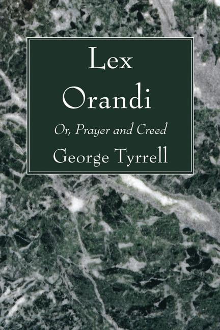 Lex Orandi (Paperback) - Walmart.com