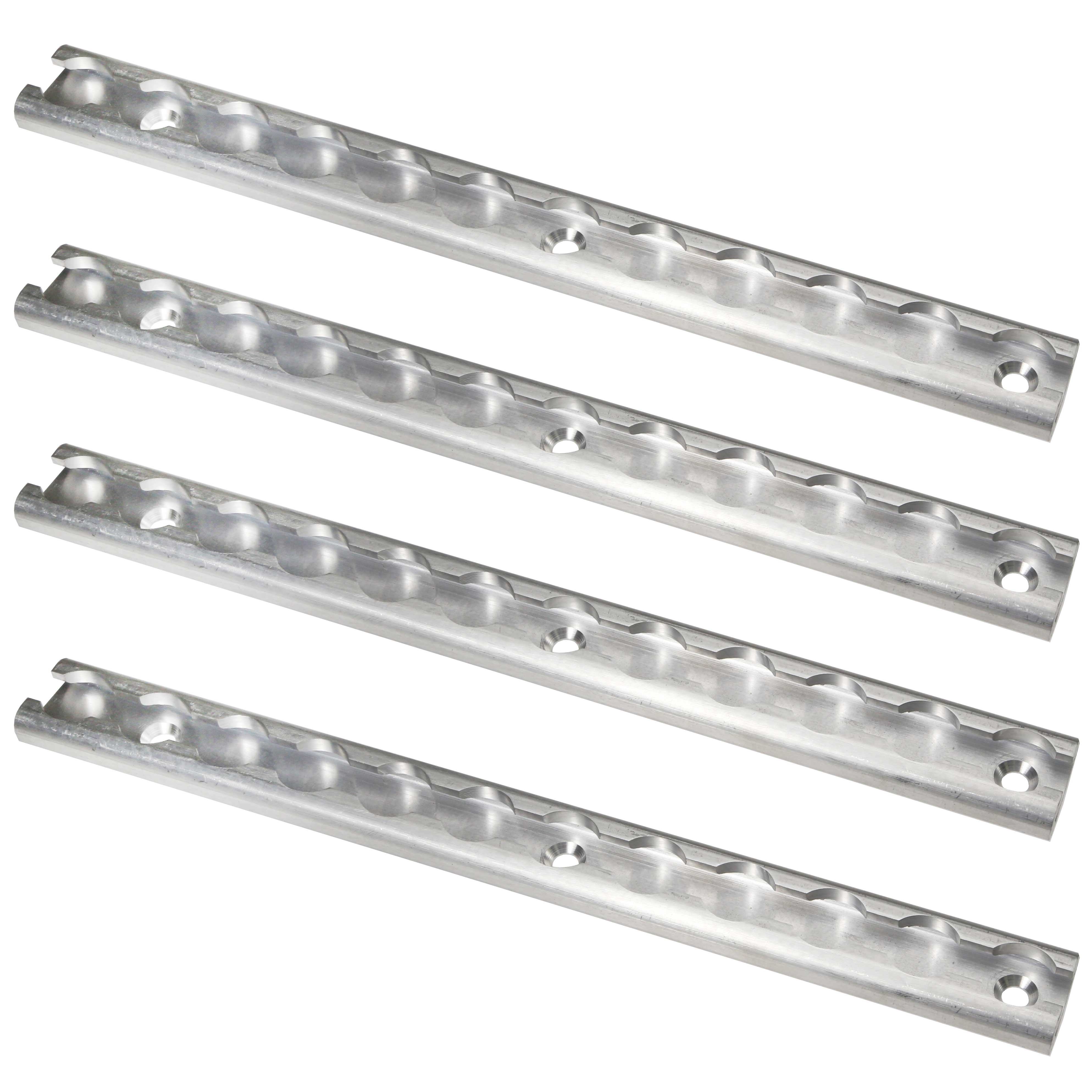 12" L-Track - Aluminum – 4 Pack - Walmart.com