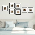 PHAREGE 12x12 Black Picture Frame Set with 8x8 Frame and Mat for Wall or Tabletop - Walmart.com