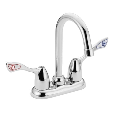 Moen M-DURA Chrome Two-Handle Utility Faucet - Walmart.com