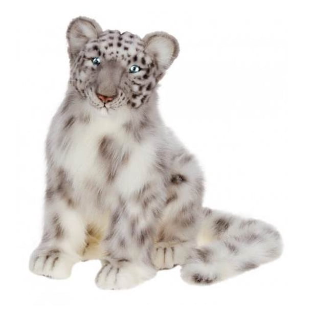 Hansa Snow Leopard Cub Plush Toy - Walmart.com