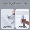 Spray Mop With Water Tank And Microfiber Cloth Clip Wet Dry Cleaning ...