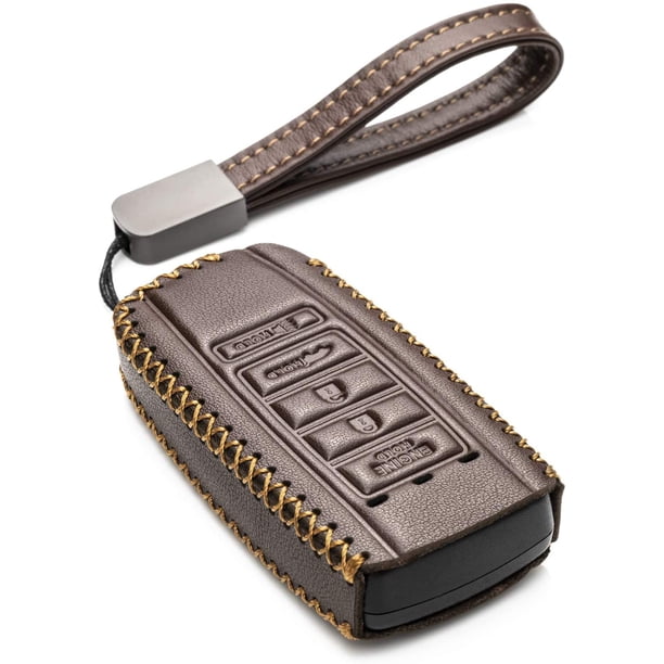Vitodeco Leather Smar Key Fob Case Compatible with Acura RDX, MDX, ILX ...